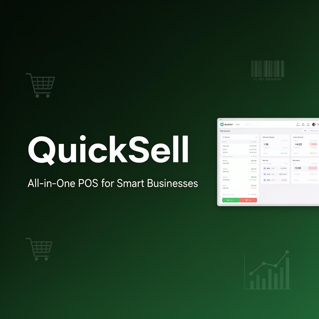 QuickSell — All-in-One POS for Smart Businesses